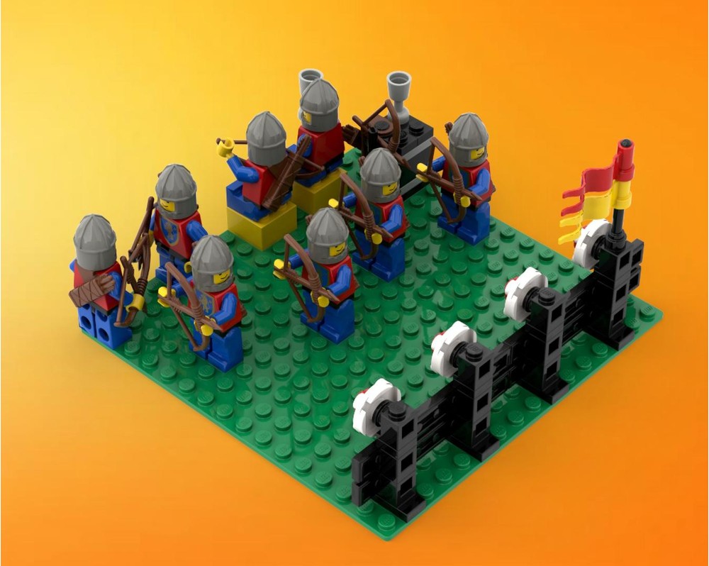 LEGO MOC Classic Castle Expansion - 6080 - Archery by ClaCaDude ...