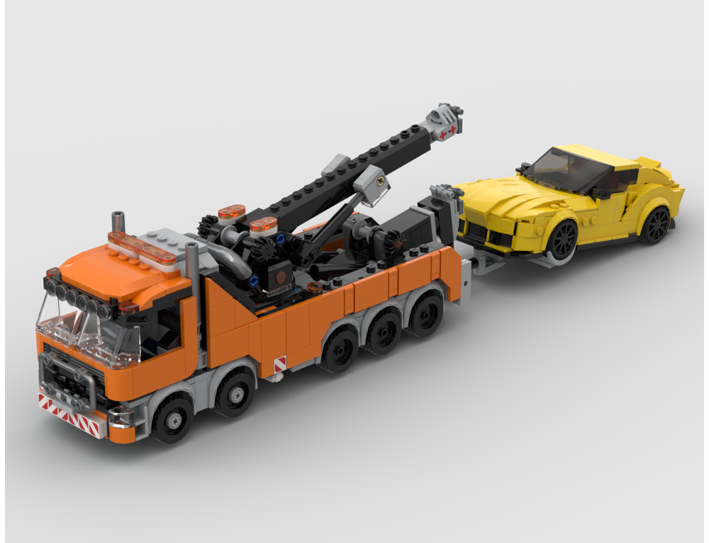 LEGO MOC-230209 MOD of 60467 Recovery Truck for Speed Champions by ...