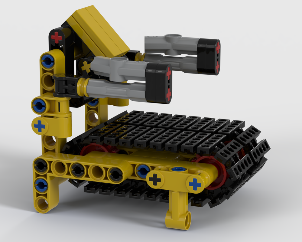 LEGO MOC 42163 Treadmill by guar | Rebrickable - Build with LEGO