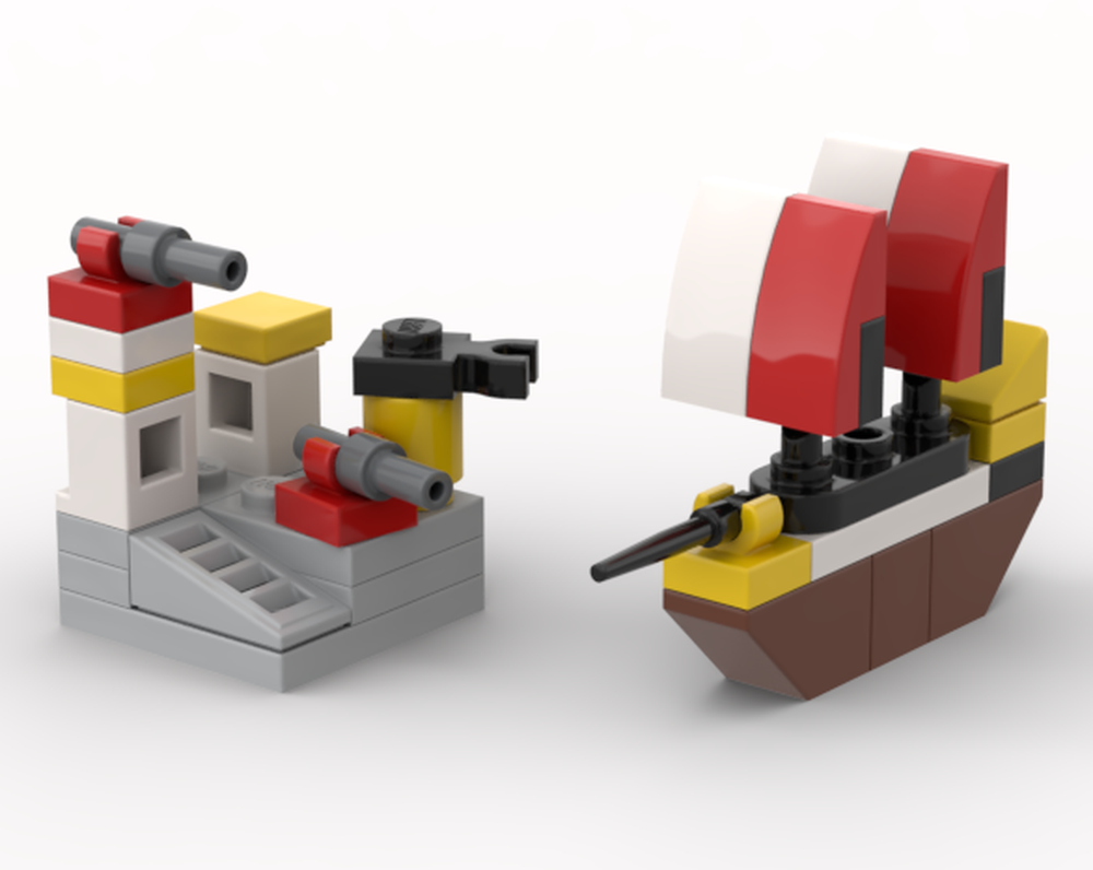 LEGO MOC-230219 Mini Barraduda and Eldorado by CaptainDarkNStormy ...
