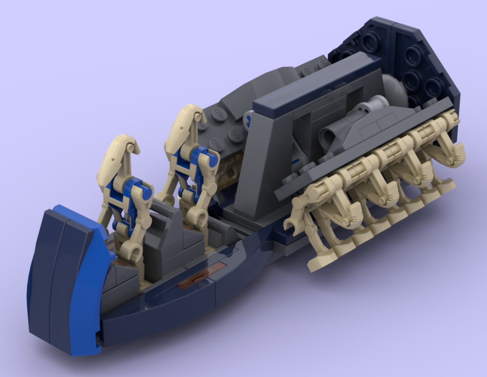 LEGO MOC Droid Carrier / CIS Platoon Attack Craft MOC by CzerstwyChleb ...