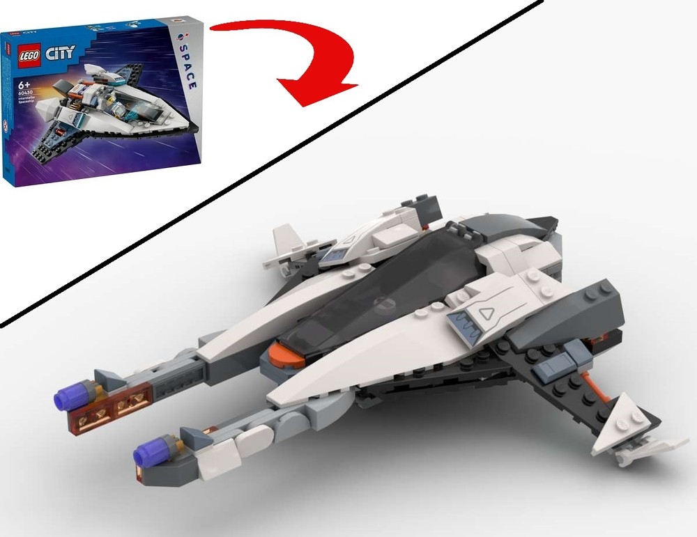LEGO MOC-230250 Space Fighter by A_Great_Builder | Rebrickable - Build ...