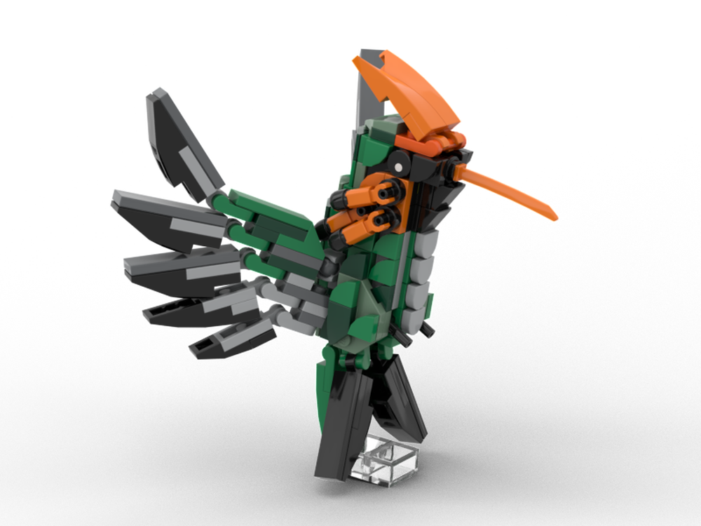 LEGO MOC Hummingbird No.6 (Tufted Coquette) by makoto_lake ...