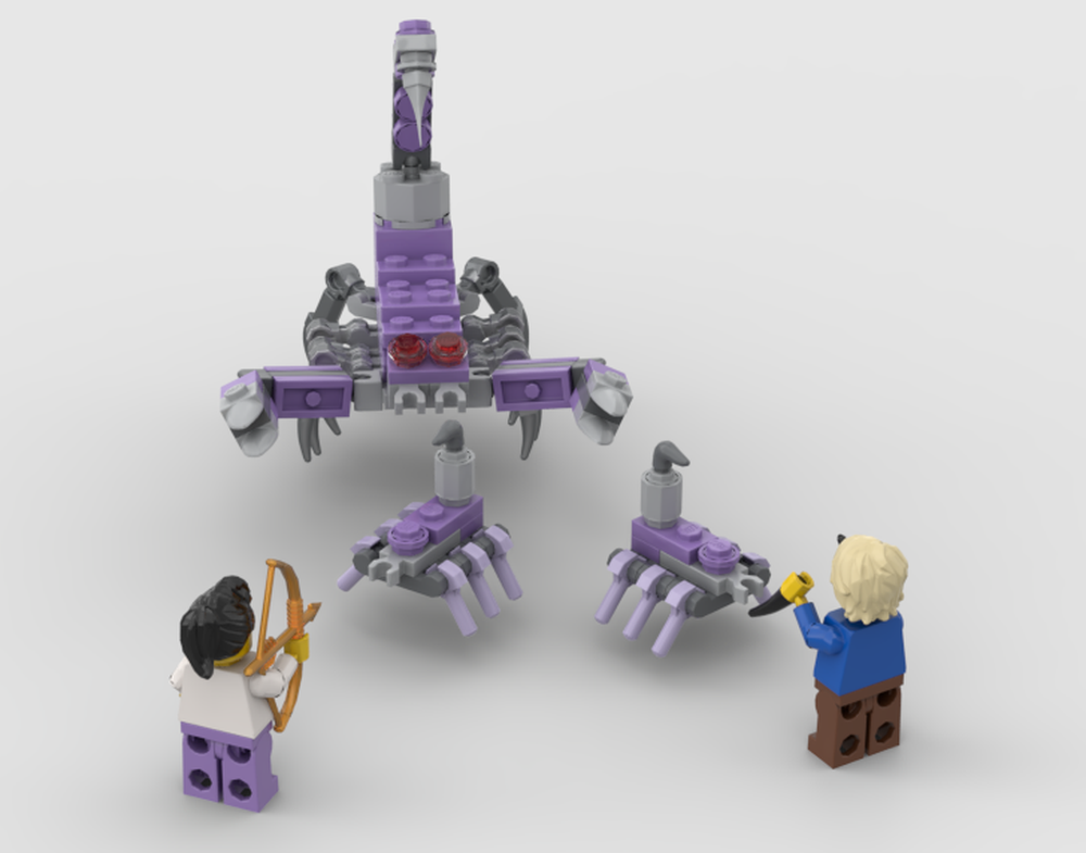 LEGO MOC (G2) - The Scorpion Attack by grounded4bricks | Rebrickable ...