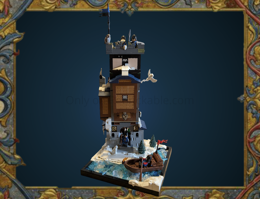 LEGO MOC-230289 The tilted Fortress by raguidel | Rebrickable - Build ...