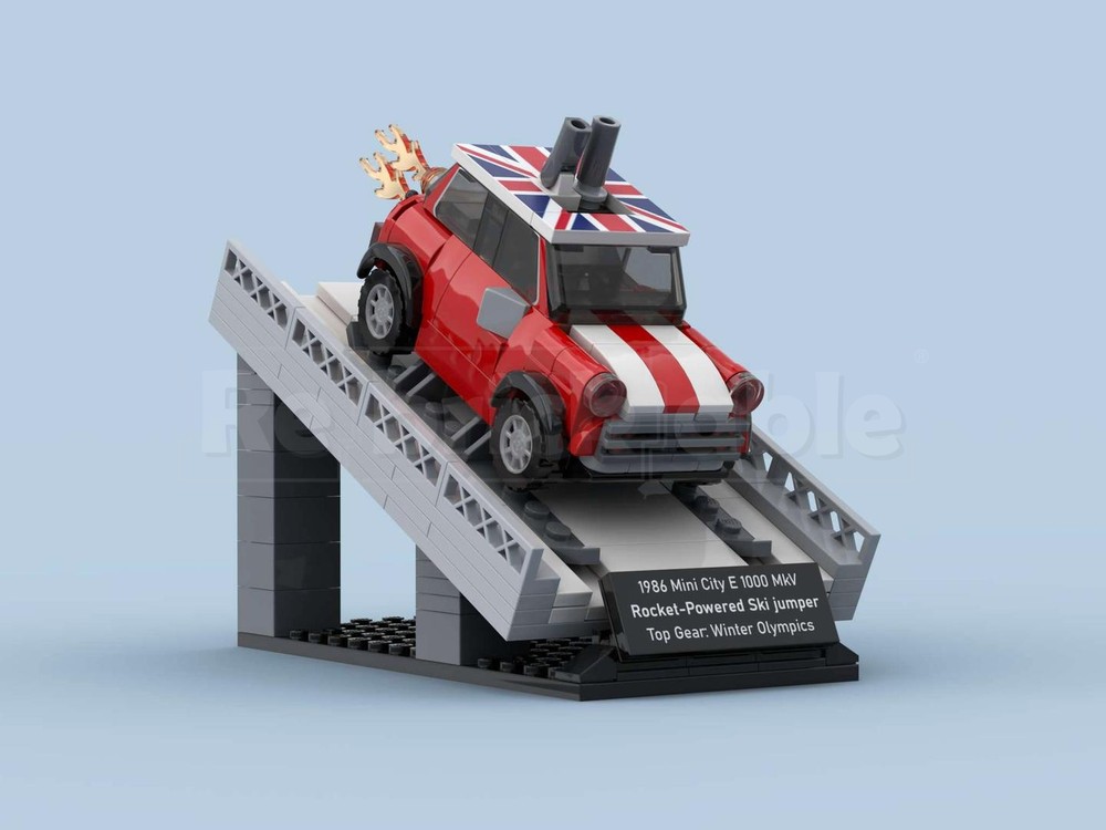 LEGO MOC Top Gear - Ski jump Mini (Winter Olympics) by Fijabrickstar ...