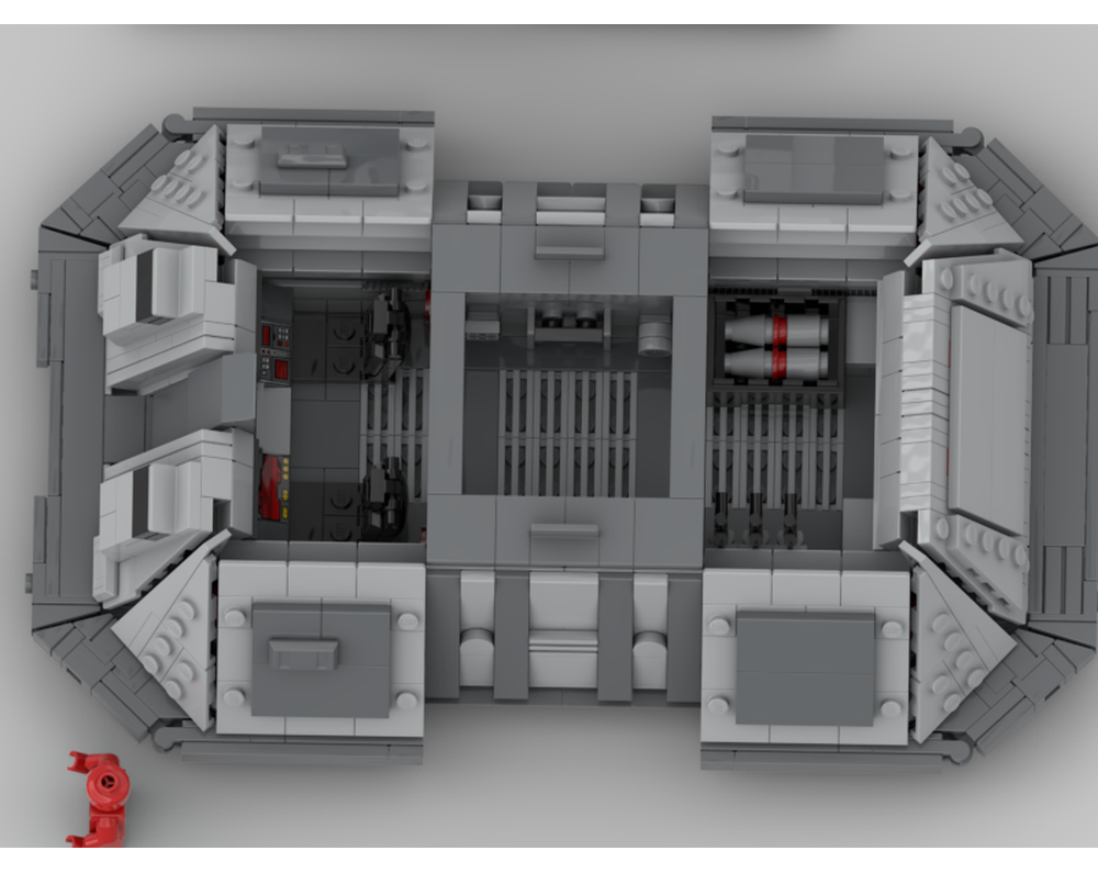 LEGO MOC Imperial mobile artillery hovertank by Krieg_15 | Rebrickable ...