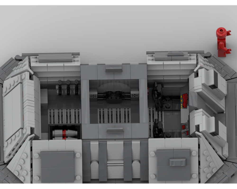 LEGO MOC Imperial mobile artillery hovertank by Krieg_15 | Rebrickable ...