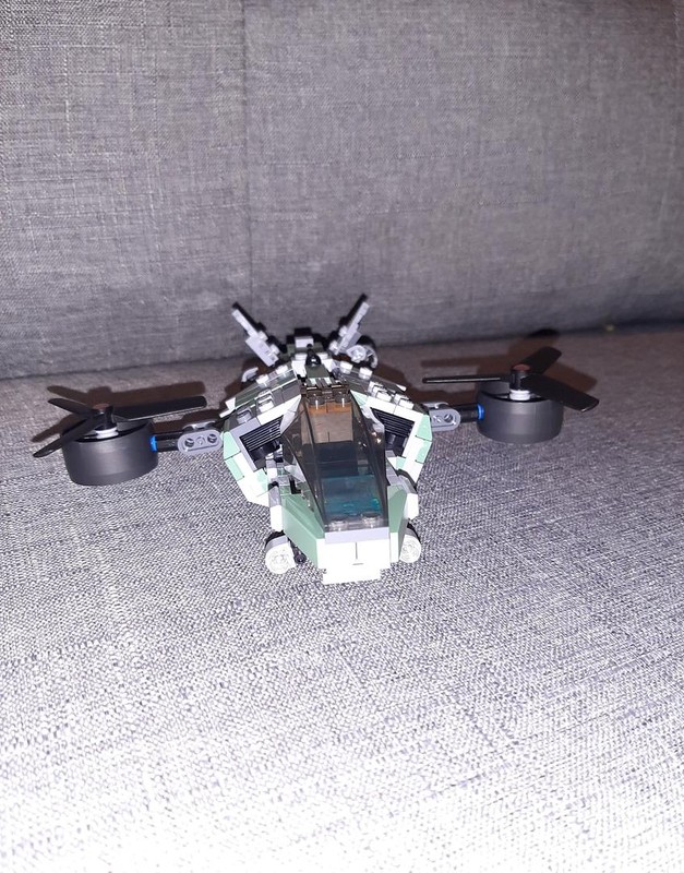 LEGO MOC B-15 Skyhawk VTOL Helicopter by Brickeggi | Rebrickable ...