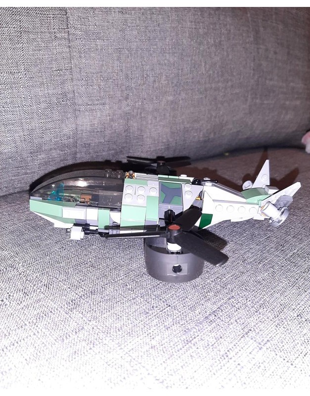 LEGO MOC B-15 Skyhawk VTOL Helicopter by Brickeggi | Rebrickable ...