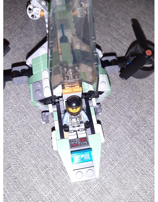 LEGO MOC B-15 Skyhawk VTOL Helicopter by Brickeggi | Rebrickable ...
