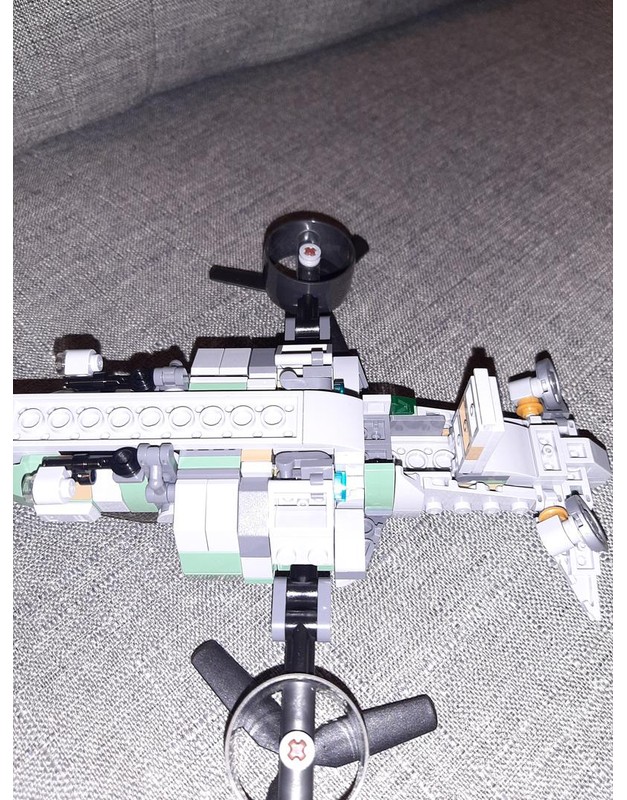 LEGO MOC-230307 B-15 Skyhawk VTOL Helicopter by Brickeggi | Rebrickable ...