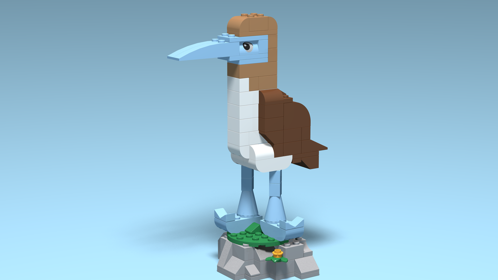 LEGO MOC-230335 11041 Blue Footed Booby by mattking4 | Rebrickable ...