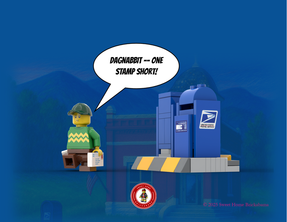LEGO MOC On The House: USPS Mailboxes by SweetHomeBrickabama ...