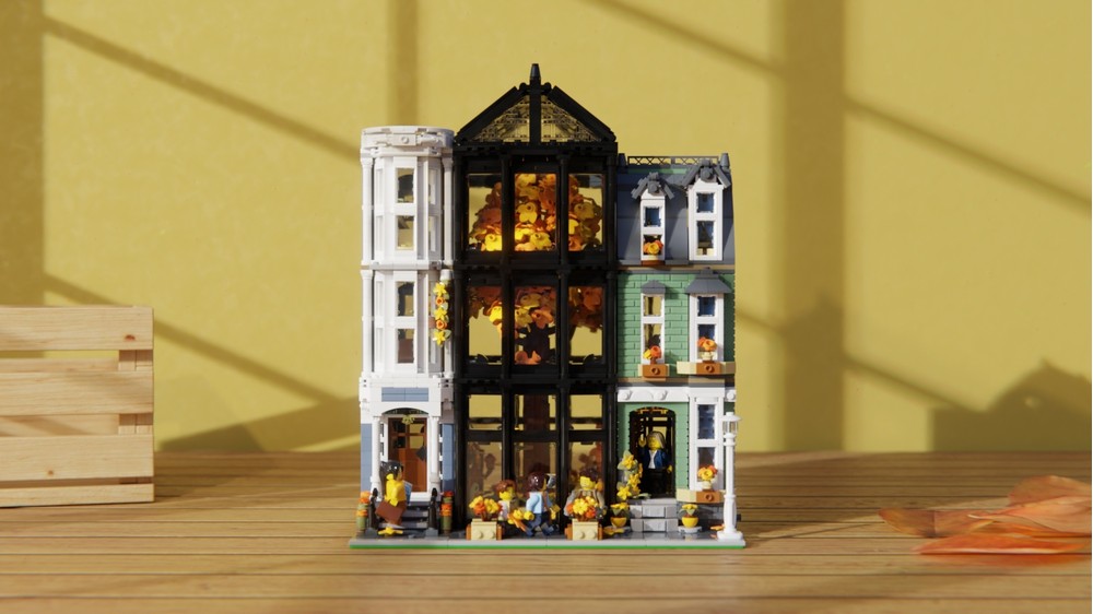 LEGO MOC-230396 Autumn Arboretum by ModularManiac | Rebrickable - Build ...