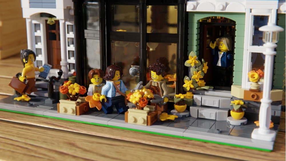 LEGO MOC Autumn Arboretum by ModularManiac | Rebrickable - Build with LEGO