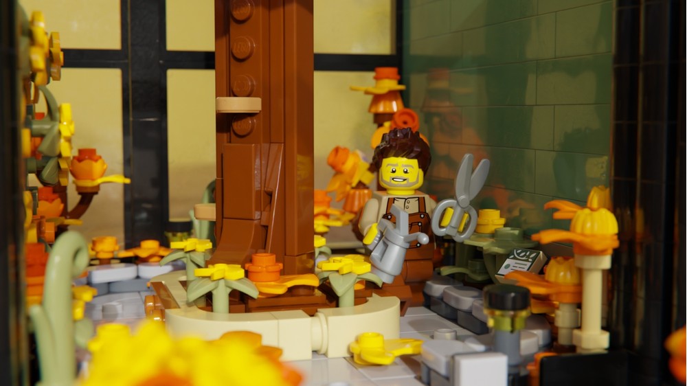 LEGO MOC-230396 Autumn Arboretum by ModularManiac | Rebrickable - Build ...
