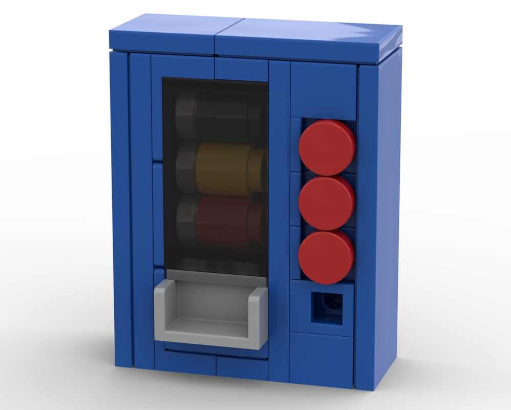 LEGO MOC Vending Machine by P Squiddy | Rebrickable - Build with LEGO
