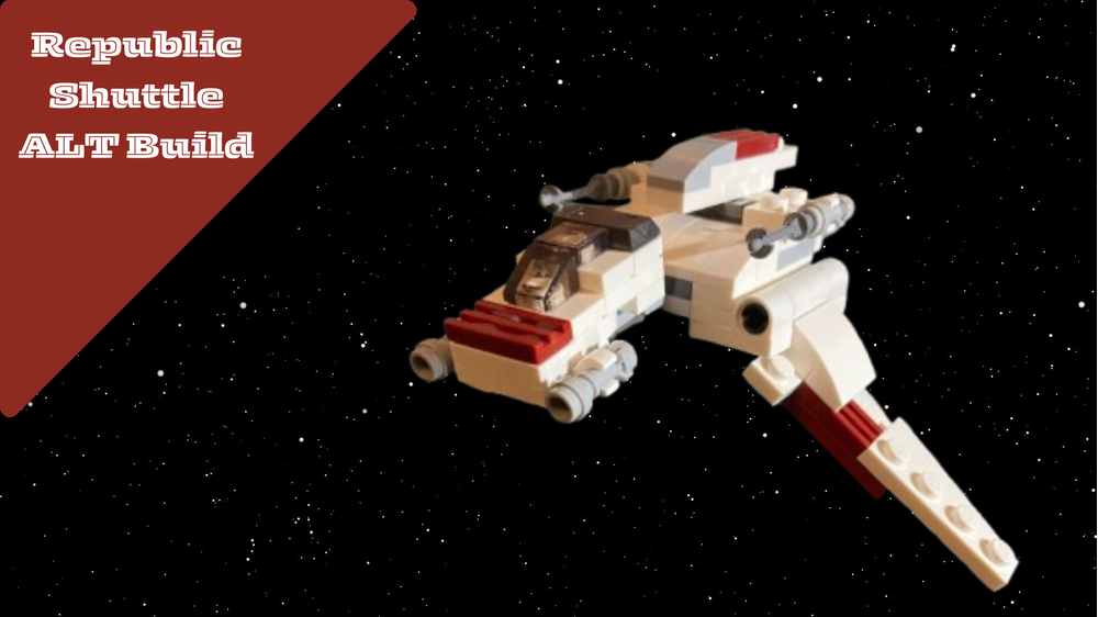 LEGO MOC Republic Shuttle by OceansFury99 | Rebrickable - Build with LEGO