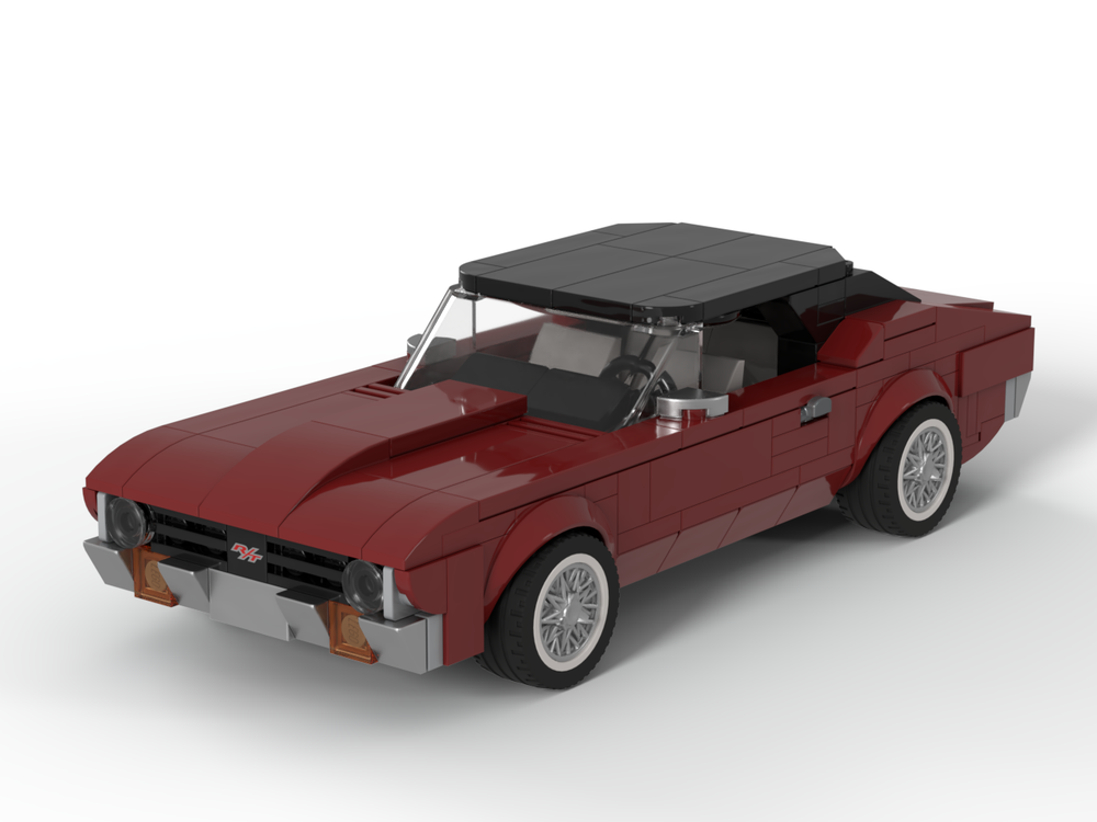 LEGO MOC Chevy Nova 8wide MOD by Linse | Rebrickable - Build with LEGO