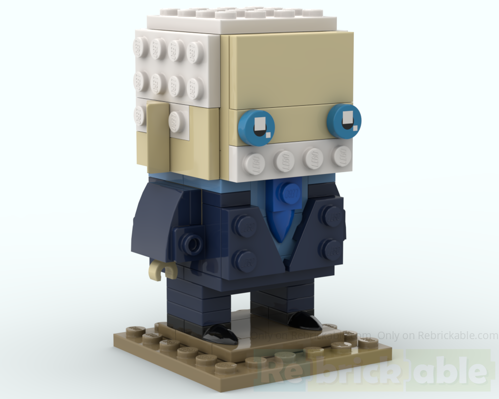 LEGO MOC Doctor Who: The Editor by Andreas_Eldh | Rebrickable - Build ...