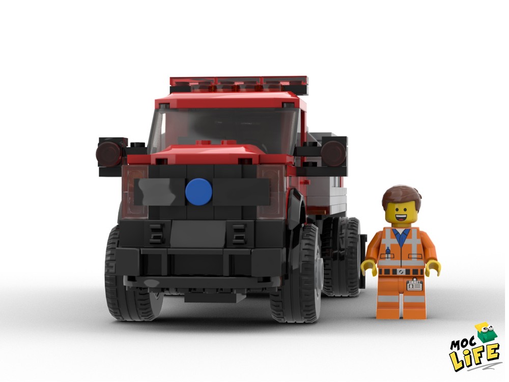 LEGO MOC Ford F-450 regular cab dually brush truck by MocLife ...