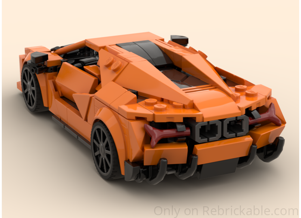 LEGO MOC-230436 77238 Lamborghini Revuelto by Xayabricks | Rebrickable ...