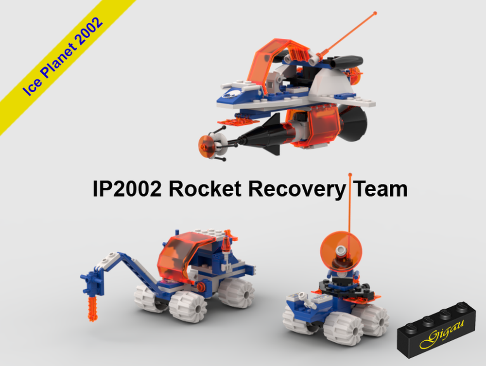 LEGO MOC Ice Planet Rocket Recovery Team by gigau | Rebrickable - Build ...