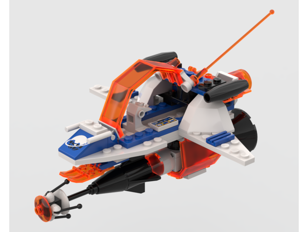 LEGO MOC Ice Planet Rocket Recovery Team by gigau | Rebrickable - Build ...