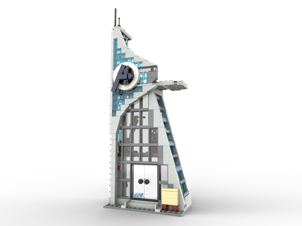 LEGO MOC-230453 Mini Modular - Avengers Tower by brickpatch ...