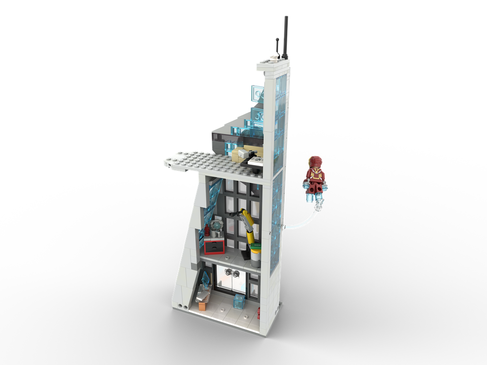LEGO MOC-230453 Mini Modular - Avengers Tower by brickpatch ...