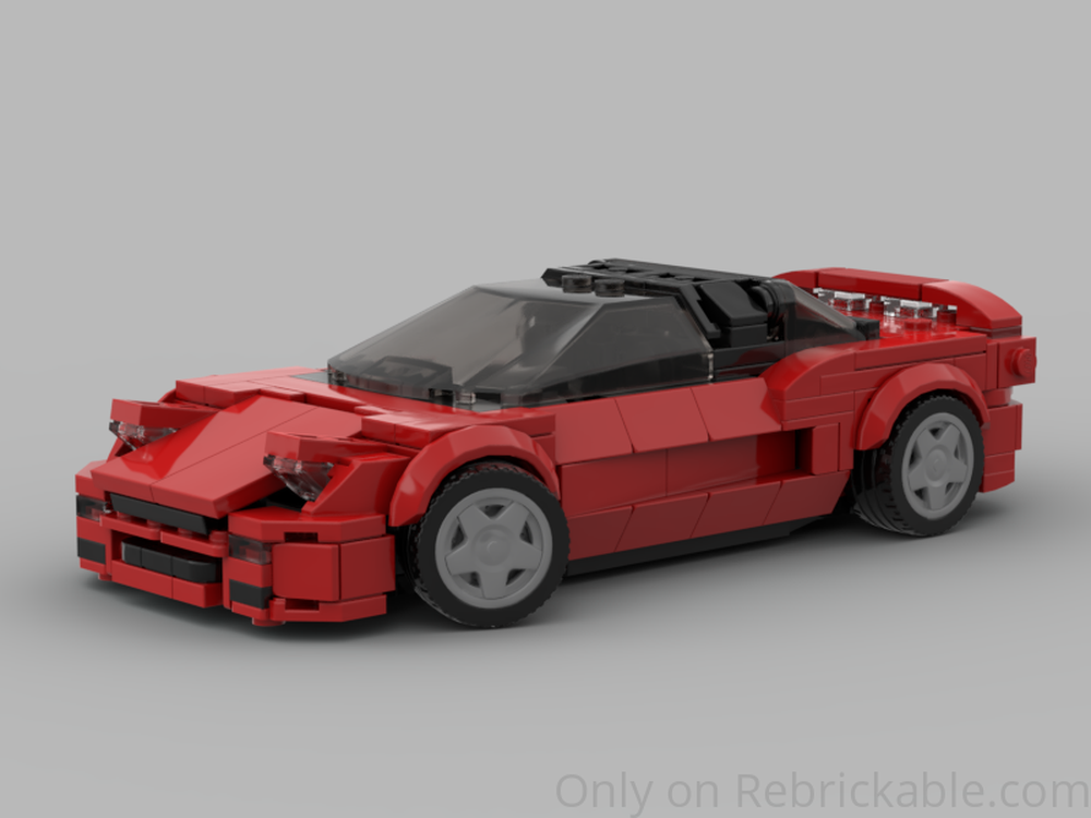 LEGO MOC-230457 Honda NSX by Thecarmoccer | Rebrickable - Build with LEGO