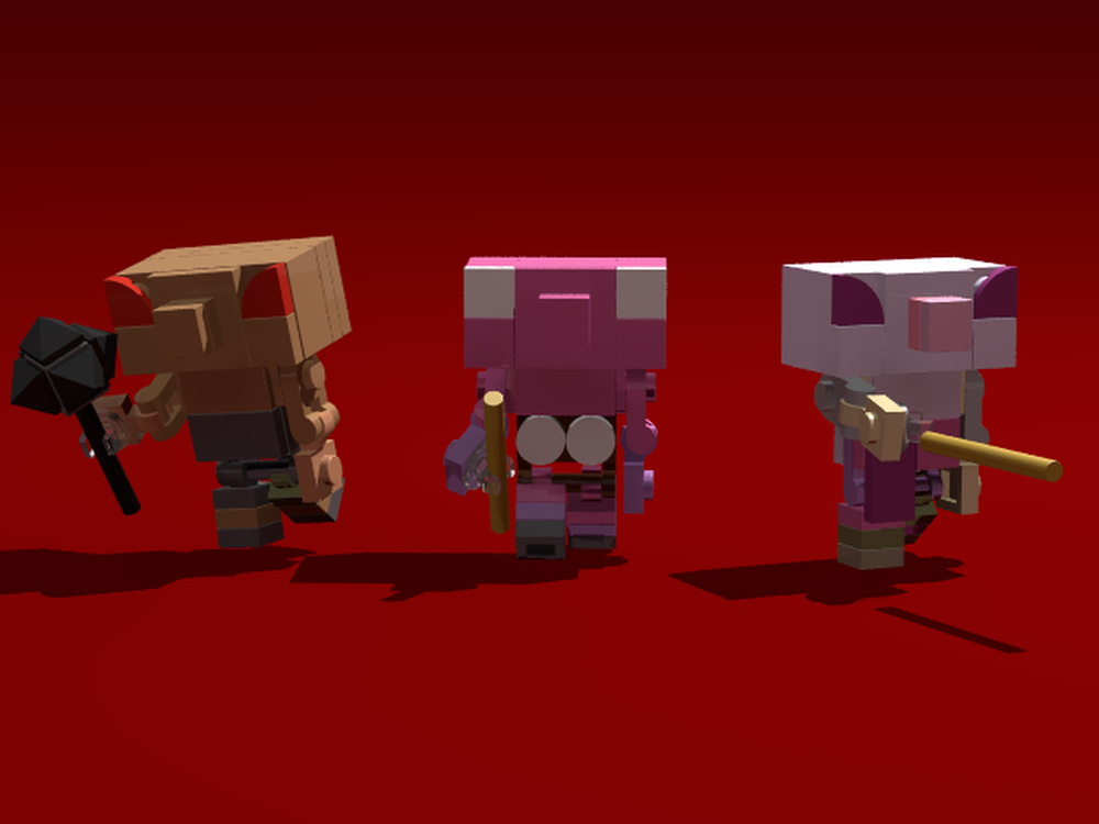 LEGO MOC MC Legends Piglin Runts by MOCStar | Rebrickable - Build with LEGO