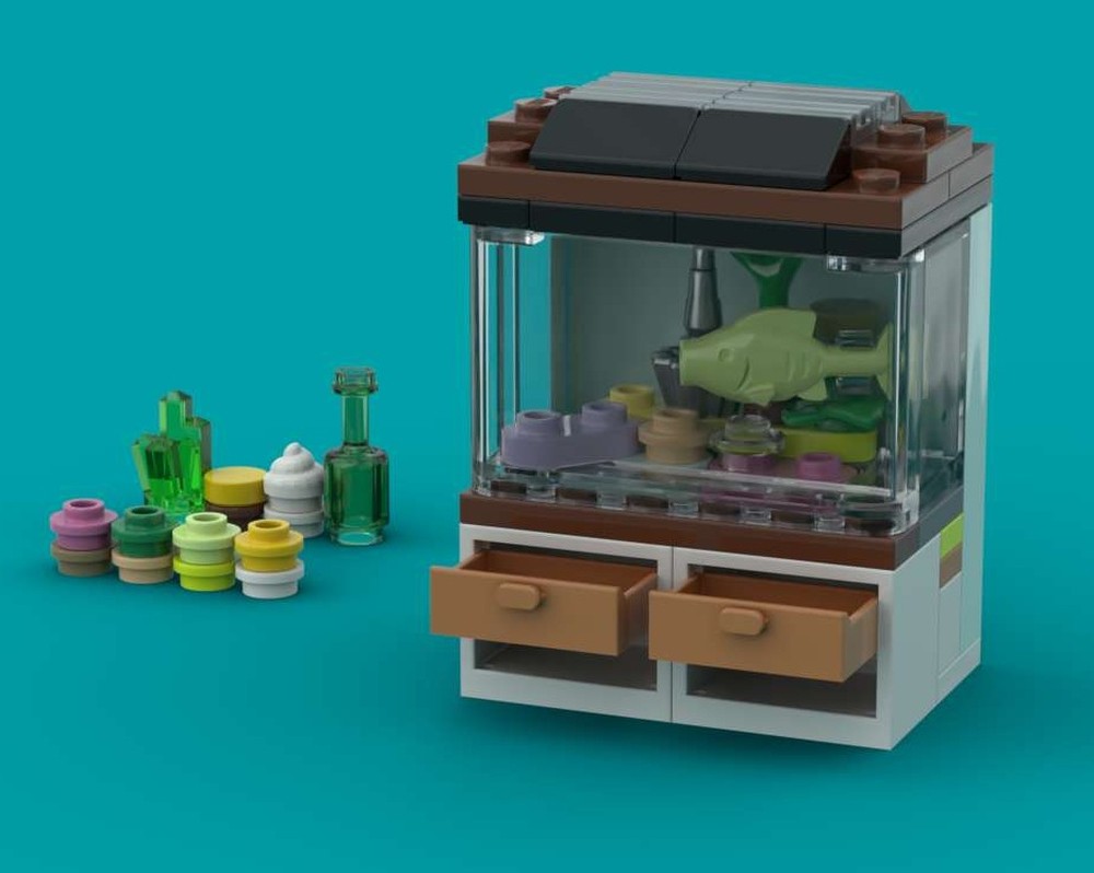 LEGO MOC-230474 Fish Tank Aquarium by brotherdevin | Rebrickable ...
