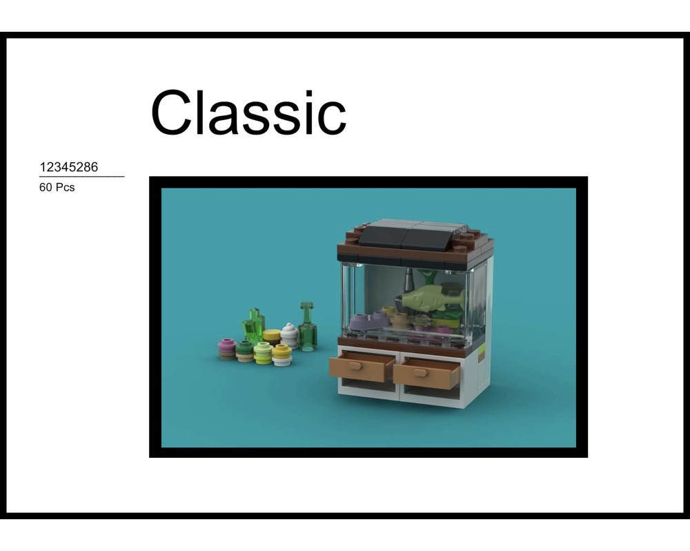 LEGO MOC-230474 Fish Tank Aquarium by brotherdevin | Rebrickable ...