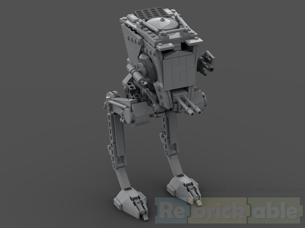 LEGO MOC AT-ST/AT-ST Raider by ThrawnsRevenge | Rebrickable - Build ...