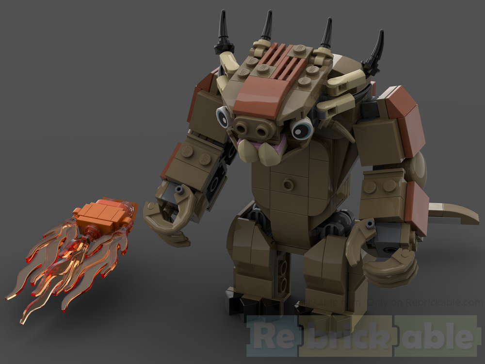 LEGO MOC-230491 Kaiju by ThrawnsRevenge | Rebrickable - Build with LEGO
