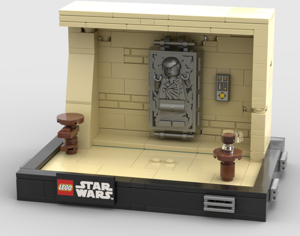 LEGO MOC Han On Display by Ckinion | Rebrickable - Build with LEGO