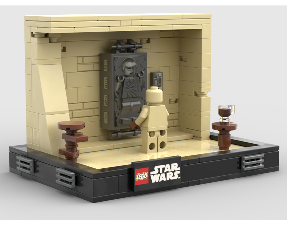 LEGO MOC-230518 Han On Display by Ckinion | Rebrickable - Build with LEGO