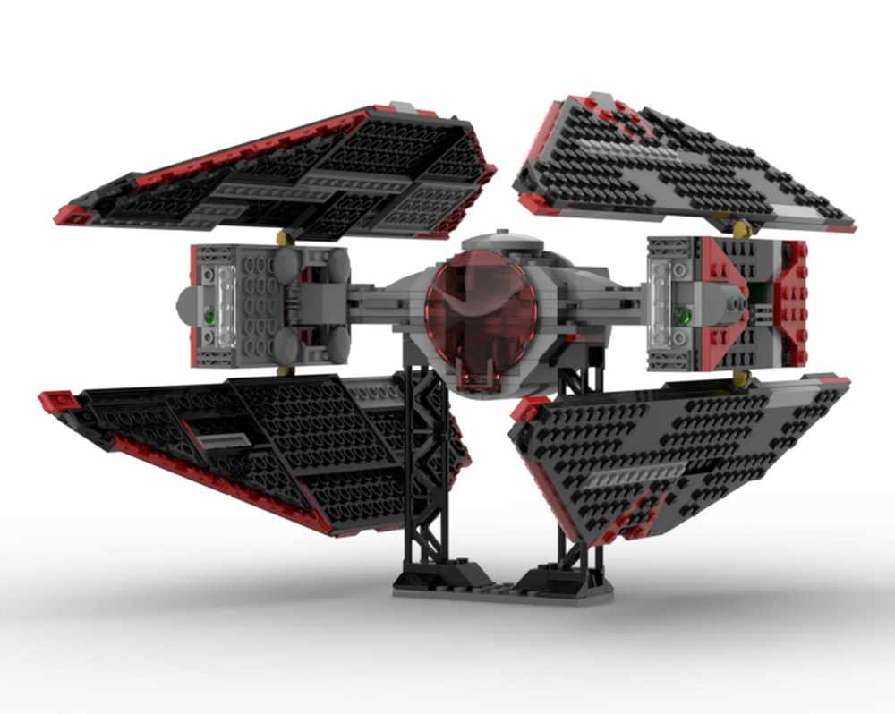LEGO MOC-230521 Sith TIE Avenger by ScSGalaxy | Rebrickable - Build ...