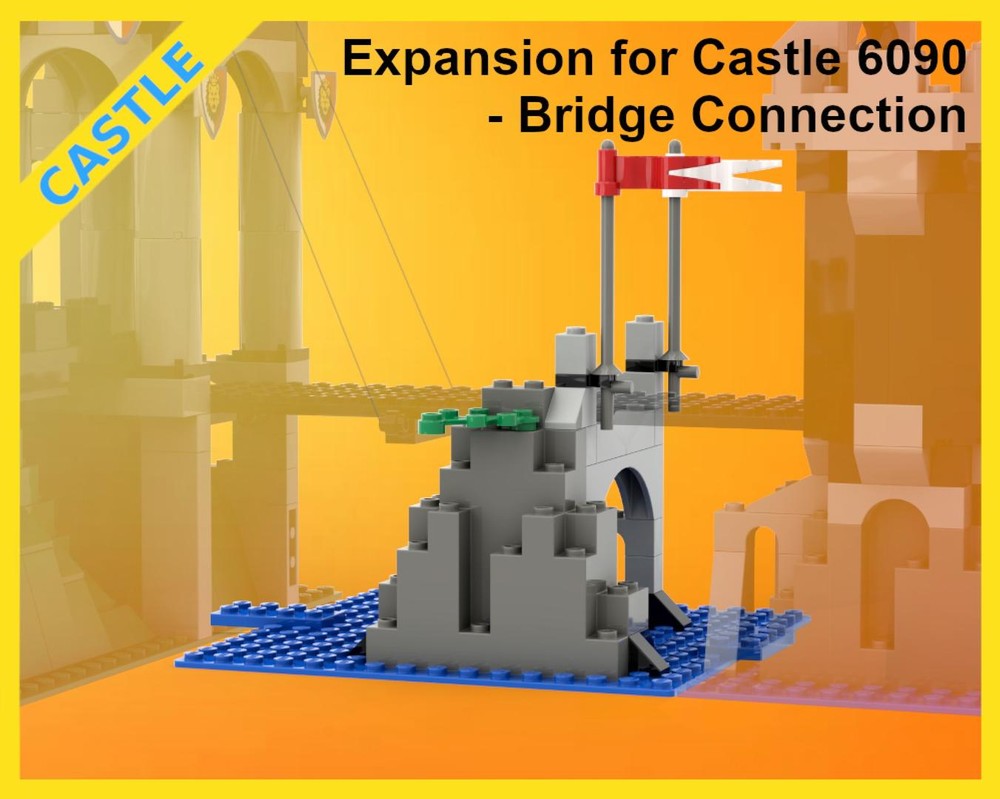 LEGO MOC-230531 Classic Castle Expansion - 6090 - Bridge Connection by ...