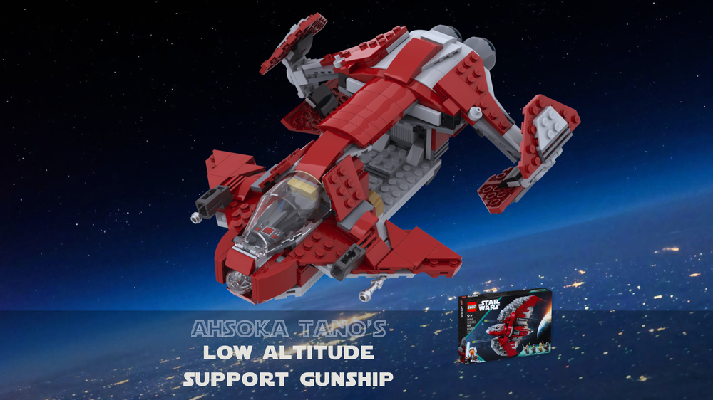 LEGO MOC-230554 Ahsoka Tano's Low Altitude Support Gunship - 75362 ...