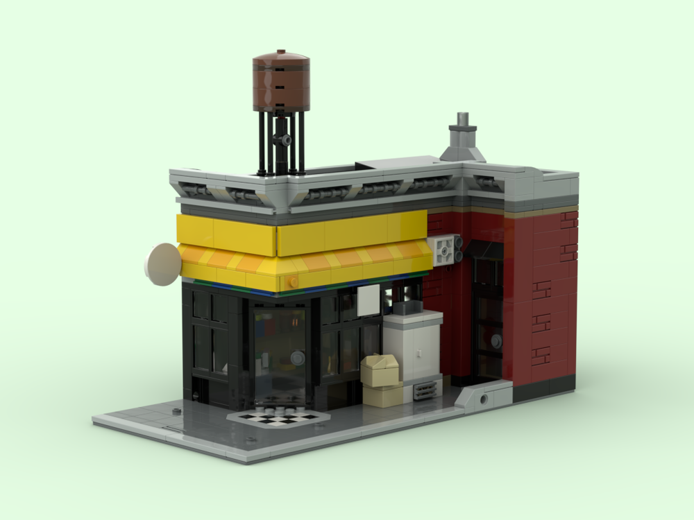 LEGO MOC-230562 Miles Morales Bodega by Kuragari1 | Rebrickable - Build ...