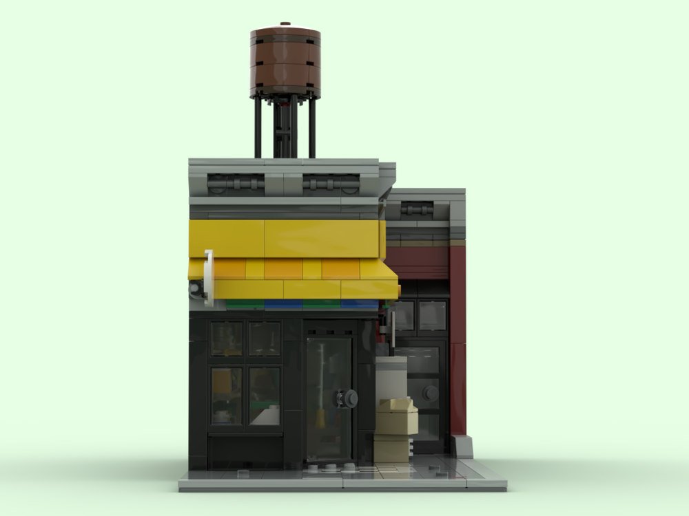 LEGO MOC-230562 Miles Morales Bodega by Kuragari1 | Rebrickable - Build ...