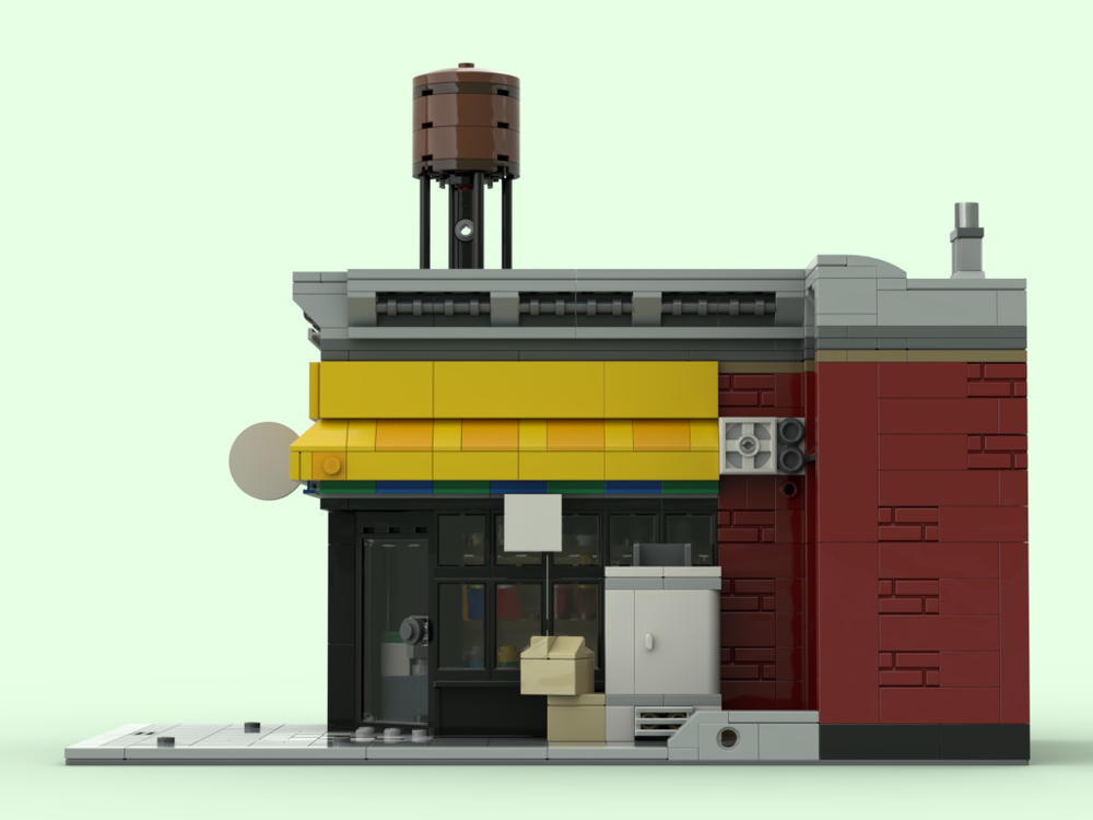 LEGO MOC-230562 Miles Morales Bodega by Kuragari1 | Rebrickable - Build ...