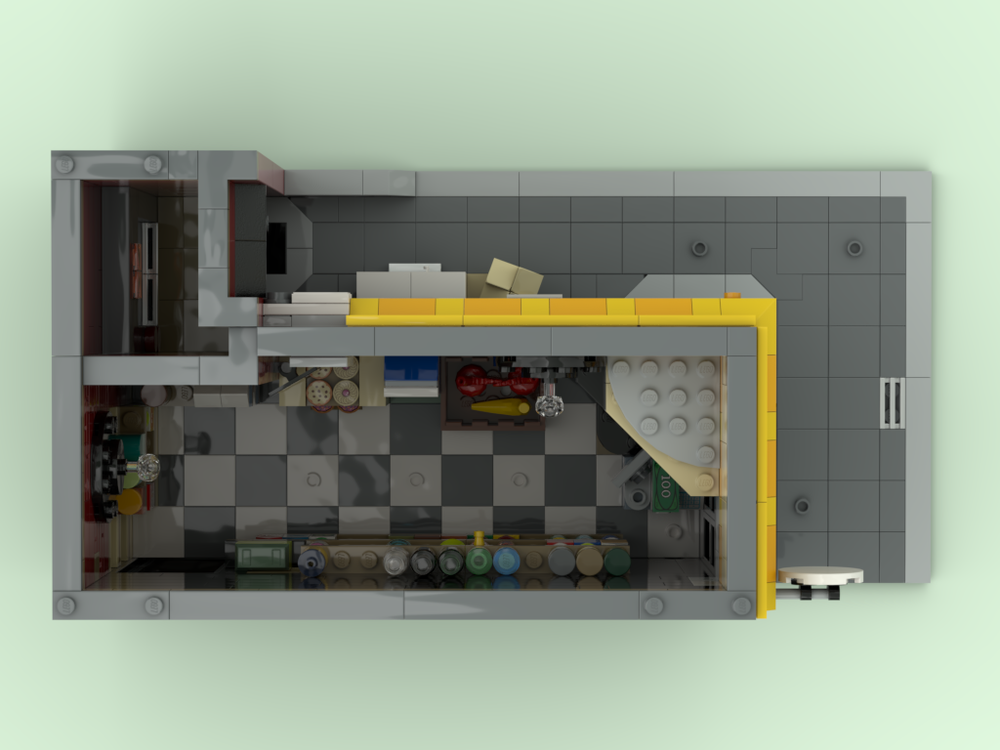 LEGO MOC-230562 Miles Morales Bodega by Kuragari1 | Rebrickable - Build ...