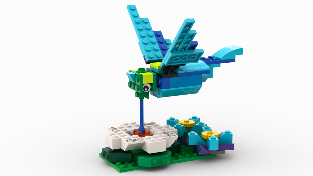 LEGO MOC 10698 Hummingbird by Lenarex | Rebrickable - Build with LEGO