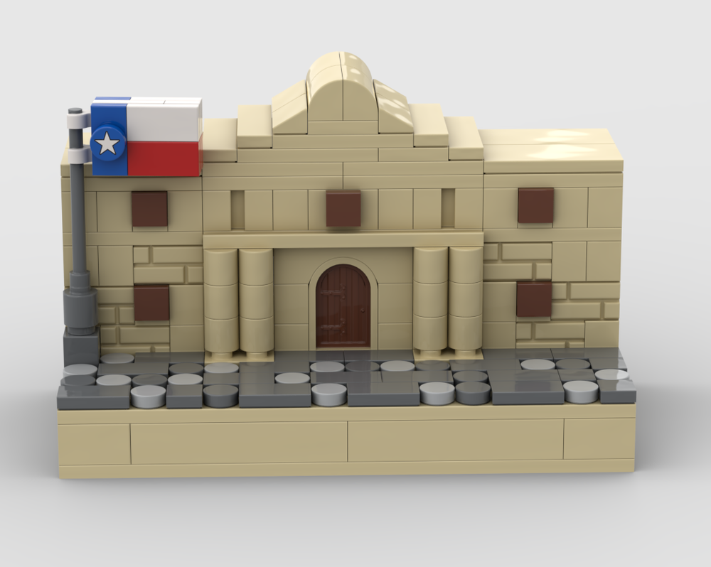 LEGO MOC Mini Alamo by texrob20 | Rebrickable - Build with LEGO