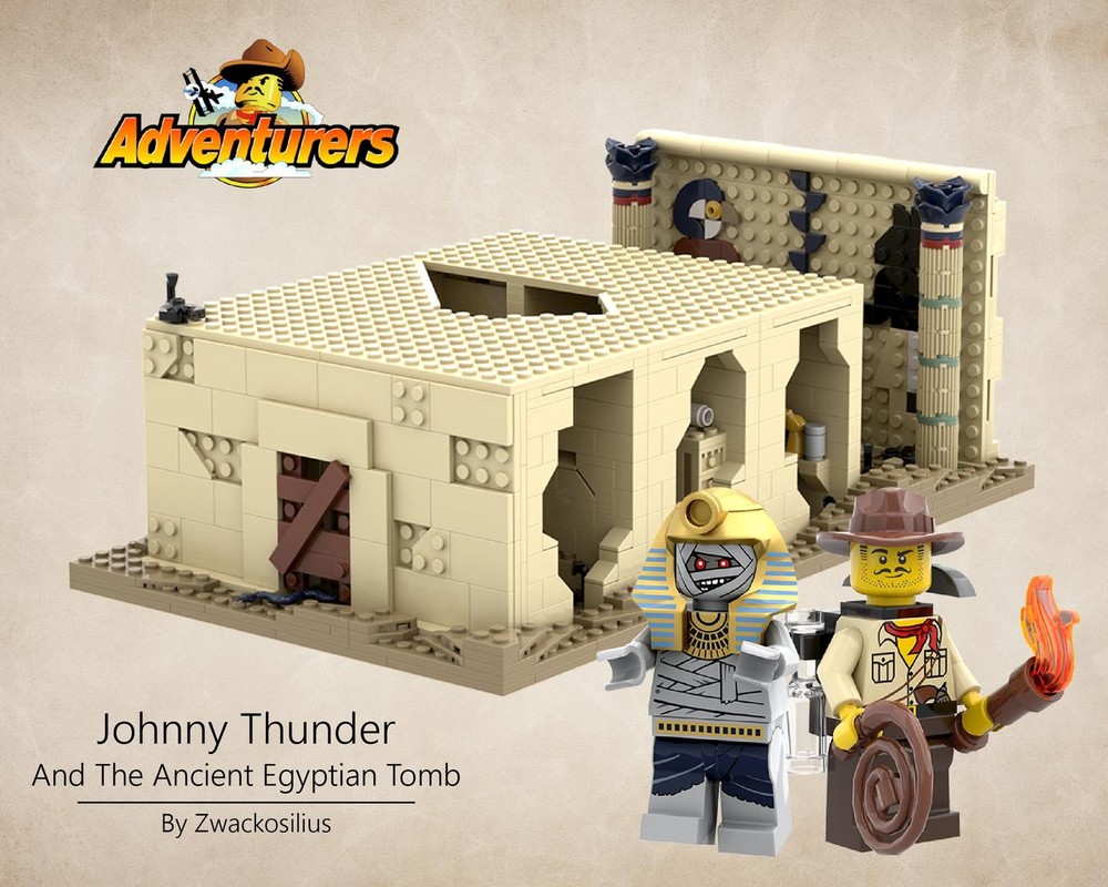 LEGO MOC-230594 Adventurers – Johnny Thunder and the Ancient Egyptian ...