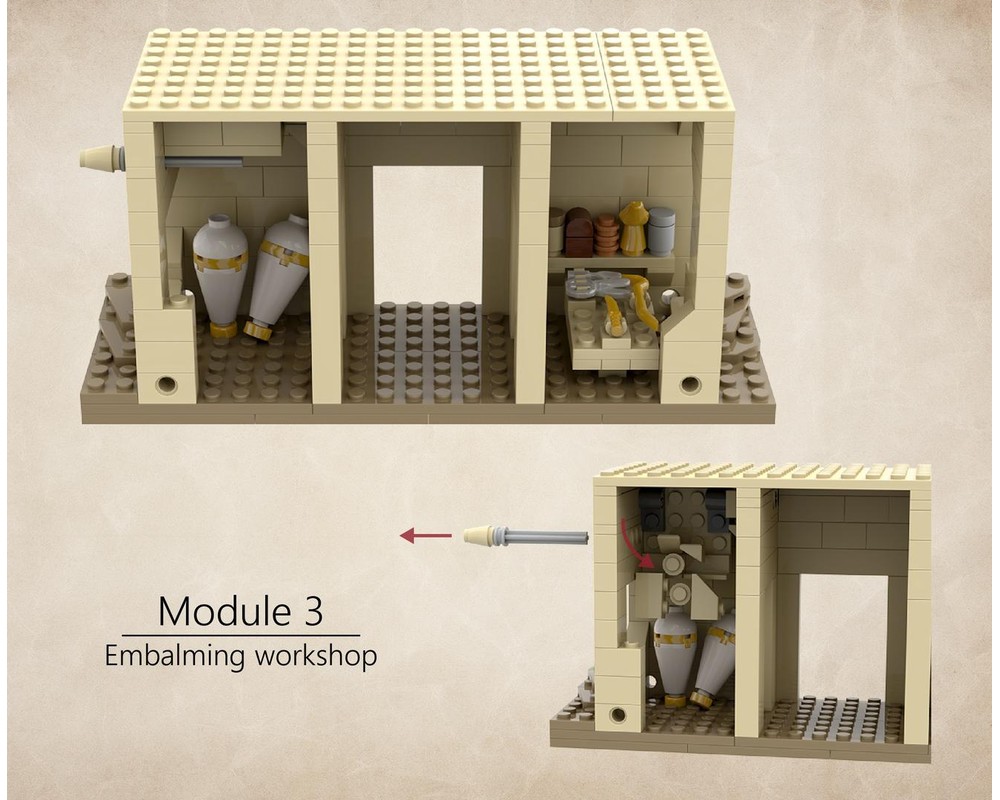 LEGO MOC-230594 Adventurers – Johnny Thunder and the Ancient Egyptian ...
